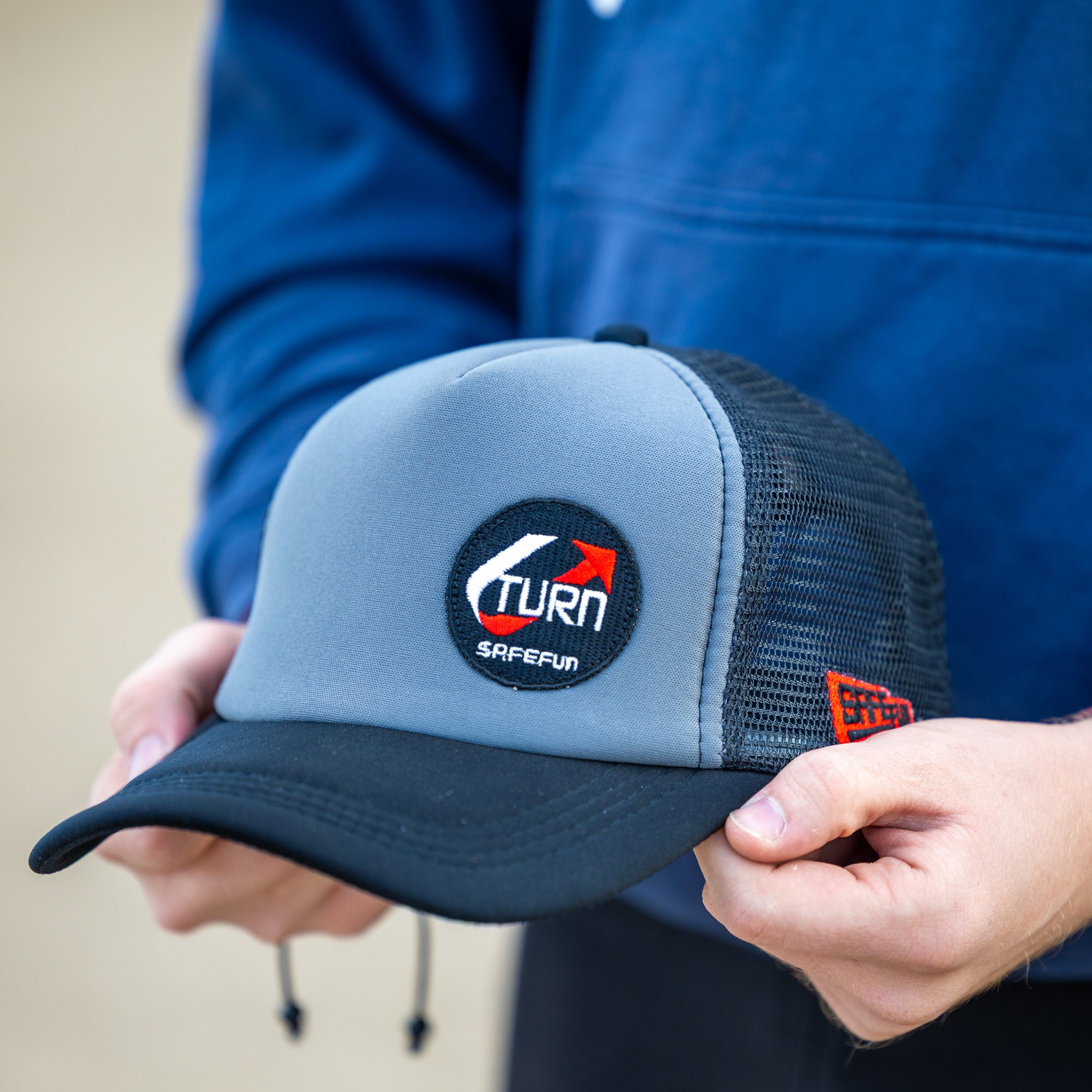 U-Turn Hat (Grey/Black) – Paramotor-Pro