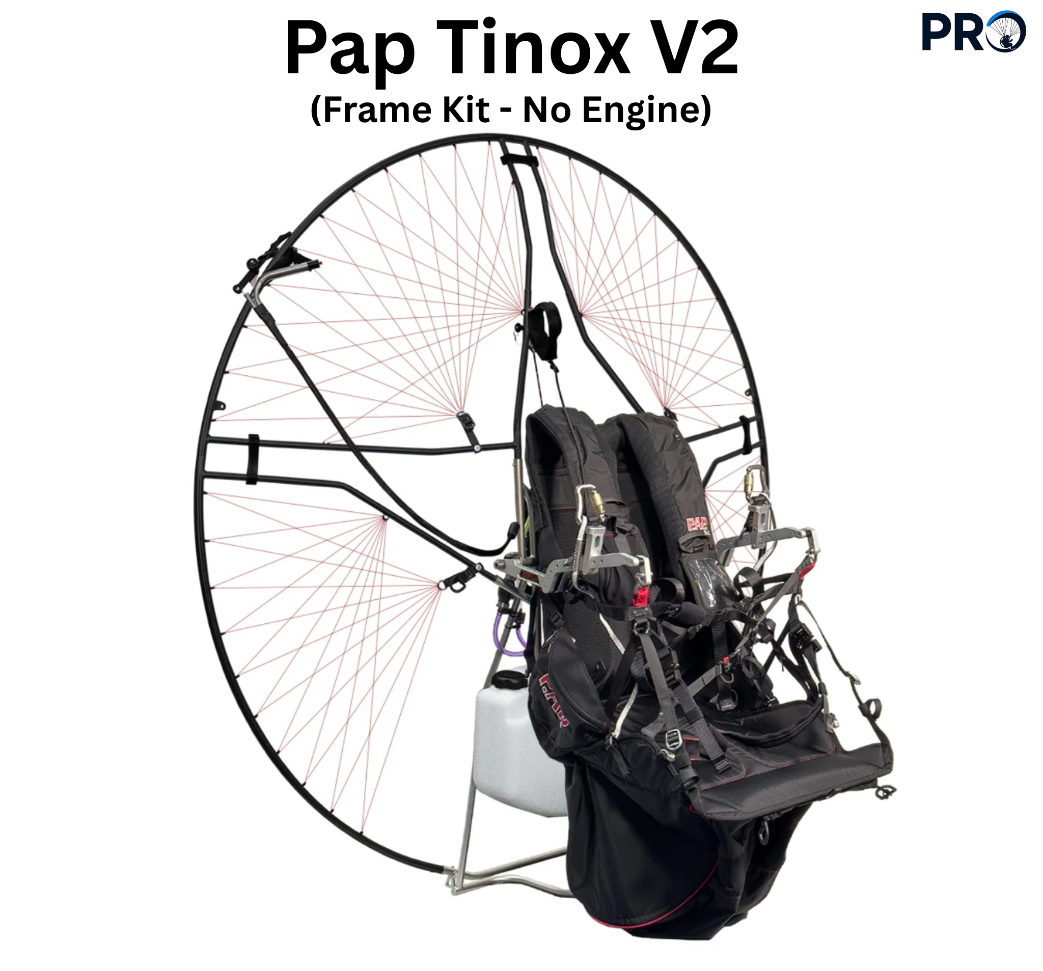 Pap Tinox V2 FRAME KIT (No Engine) – Paramotor-Pro